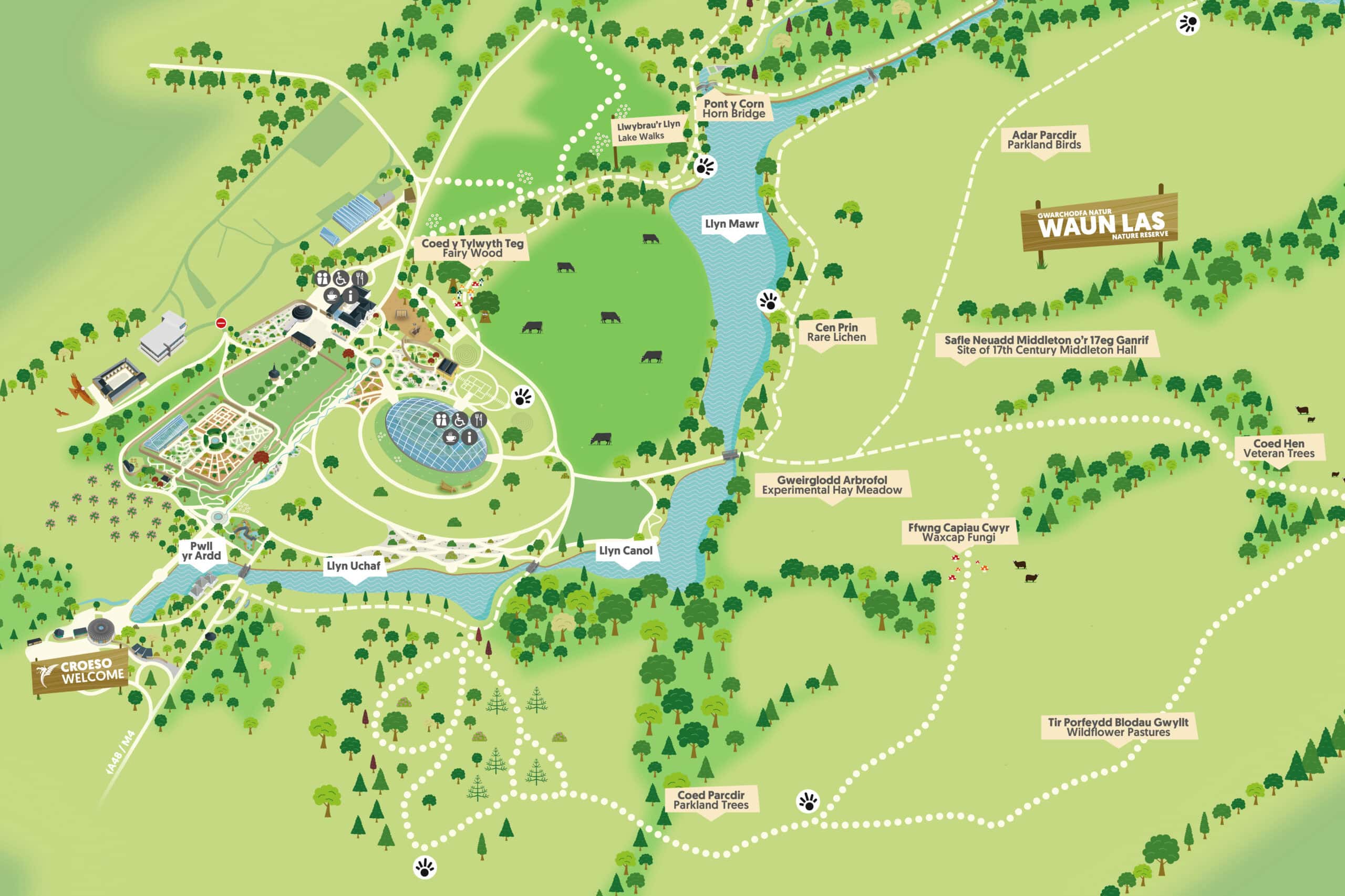 Garden maps - National Botanic Garden of Wales