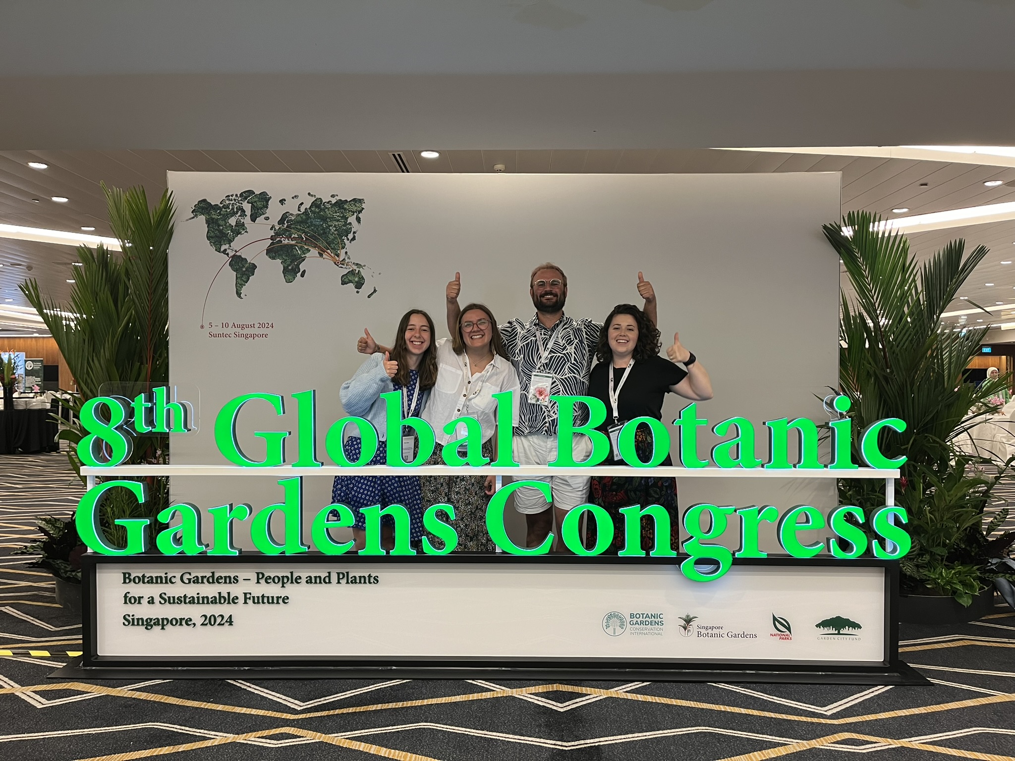 Representing Wales at the 8th Global Botanic Gardens Congress in ...